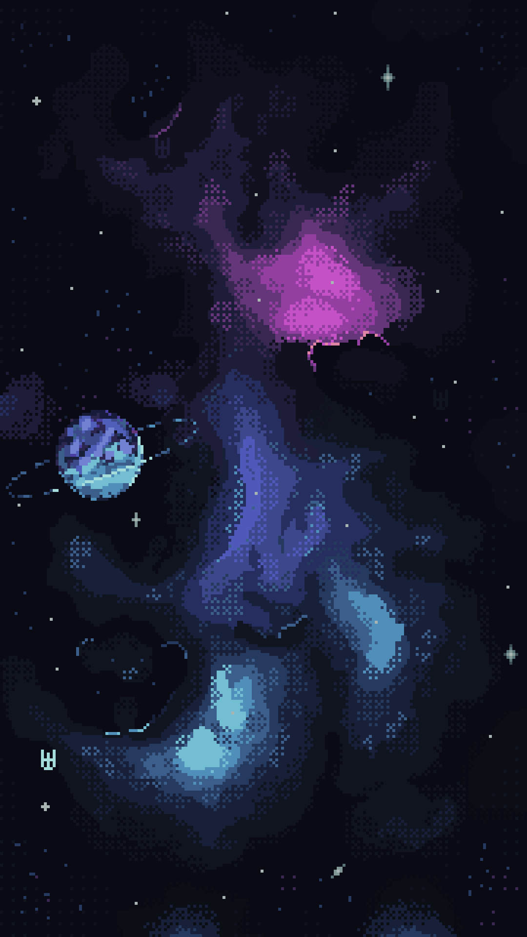 Pixel Art Space Wallpapers - Top Free Pixel Art Space Backgrounds ...
