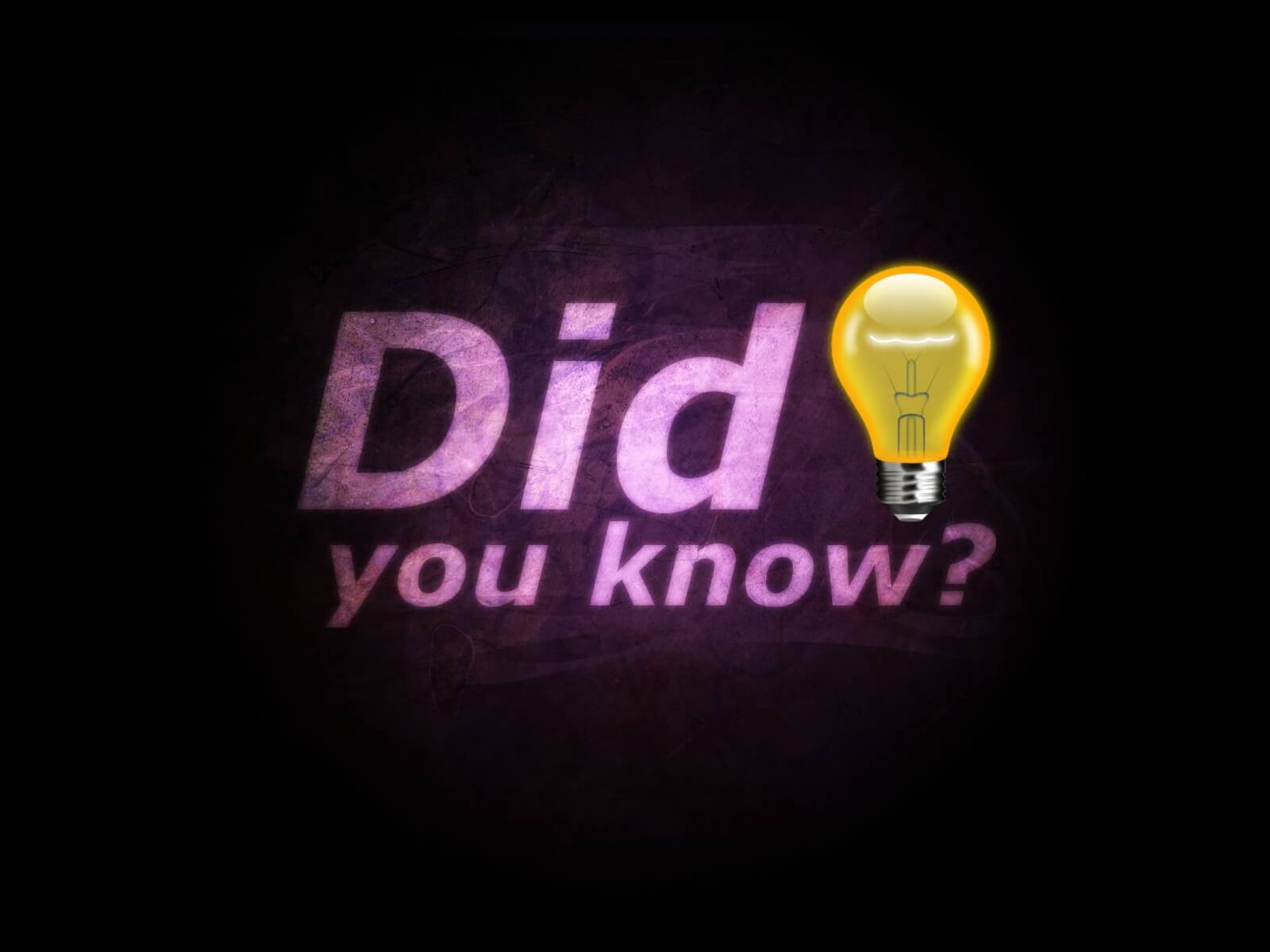 Did You Know Wallpapers - Top Free Did You Know Backgrounds ...
