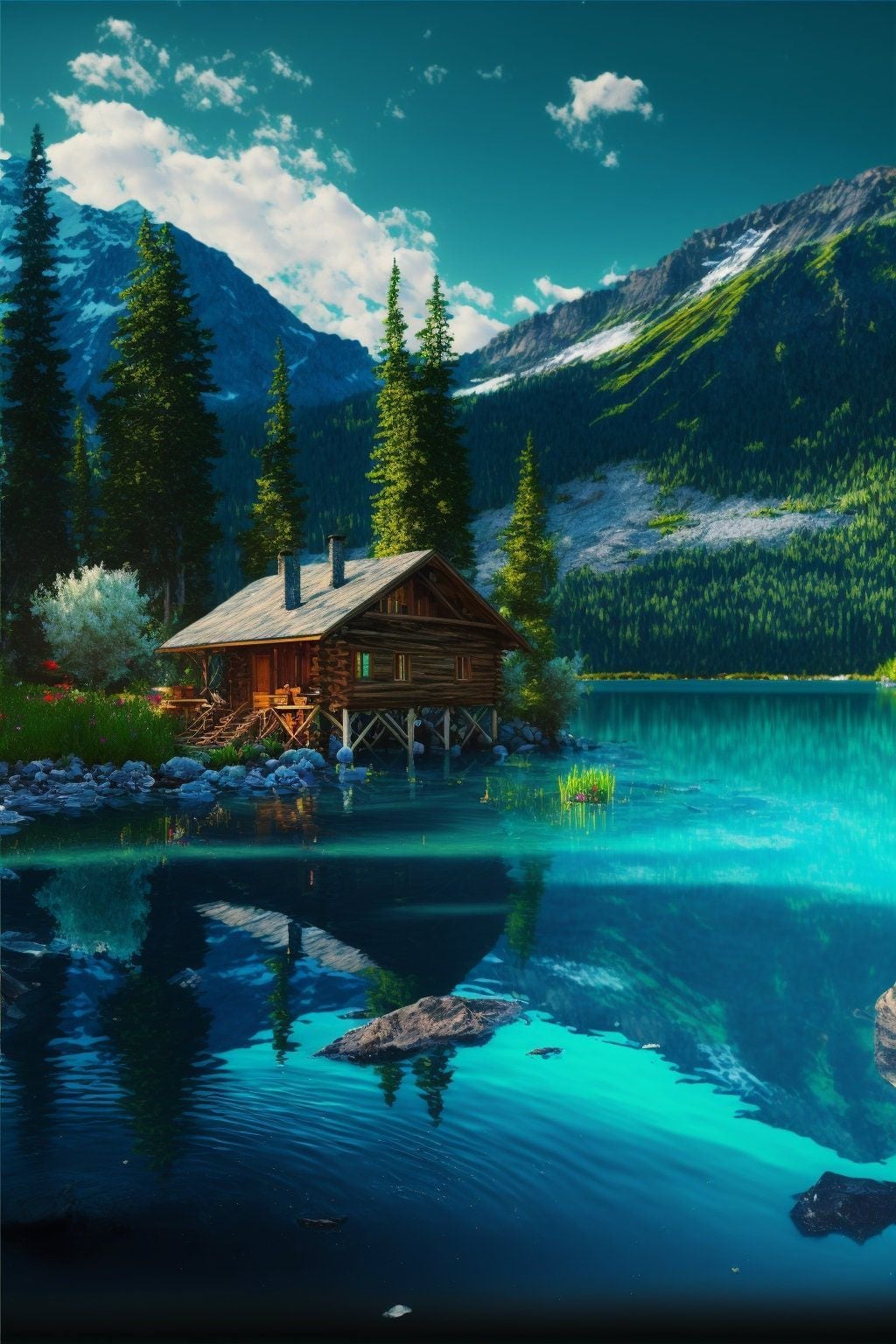 Lake Cabin Wallpapers - Top Free Lake Cabin Backgrounds - WallpaperAccess