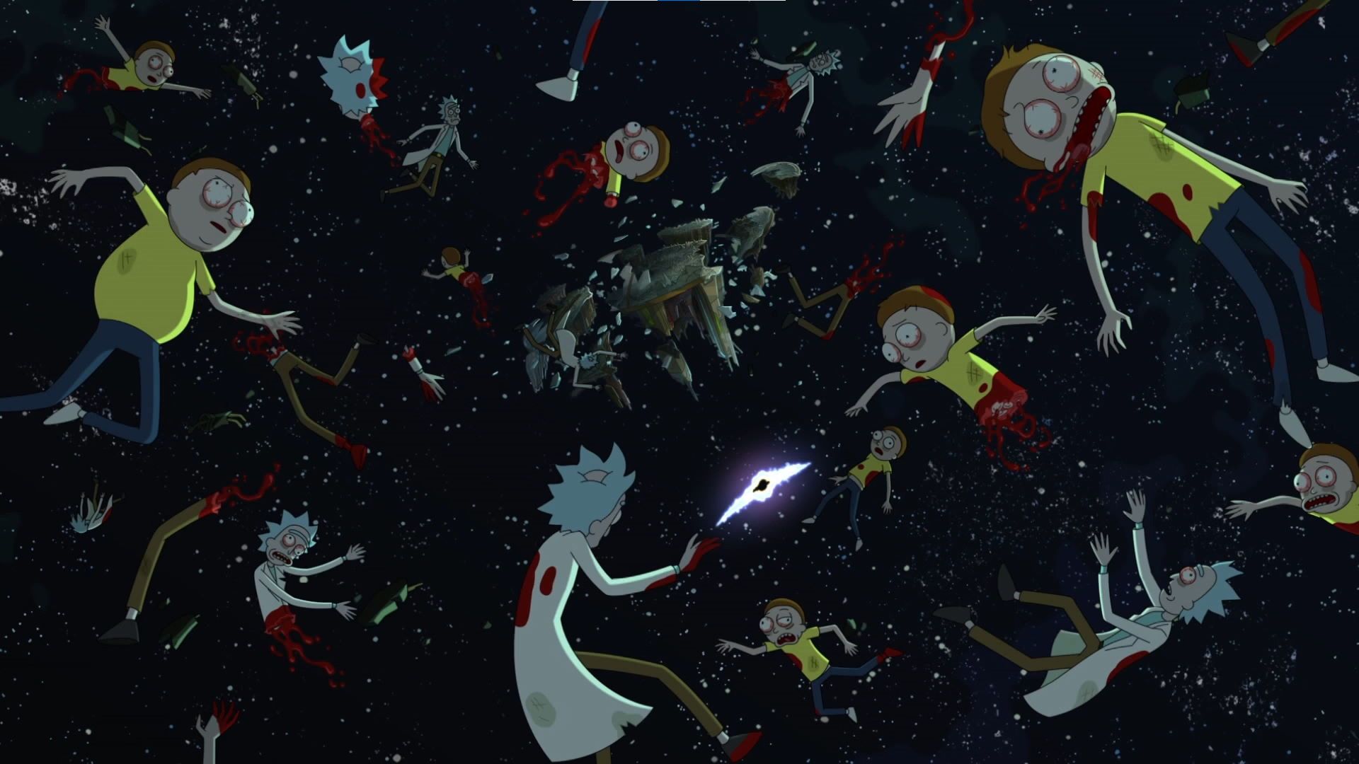 Rick and Morty Dark Wallpapers - Top Free Rick and Morty Dark ...