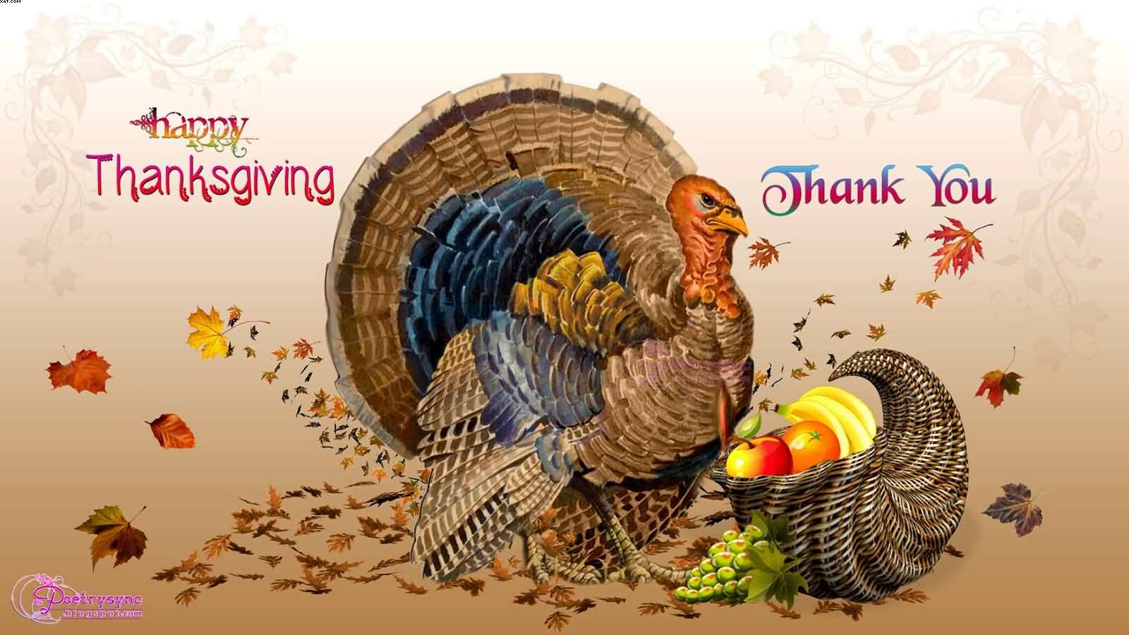 Turkey Happy Thanksgiving Wallpapers - Top Free Turkey Happy ...