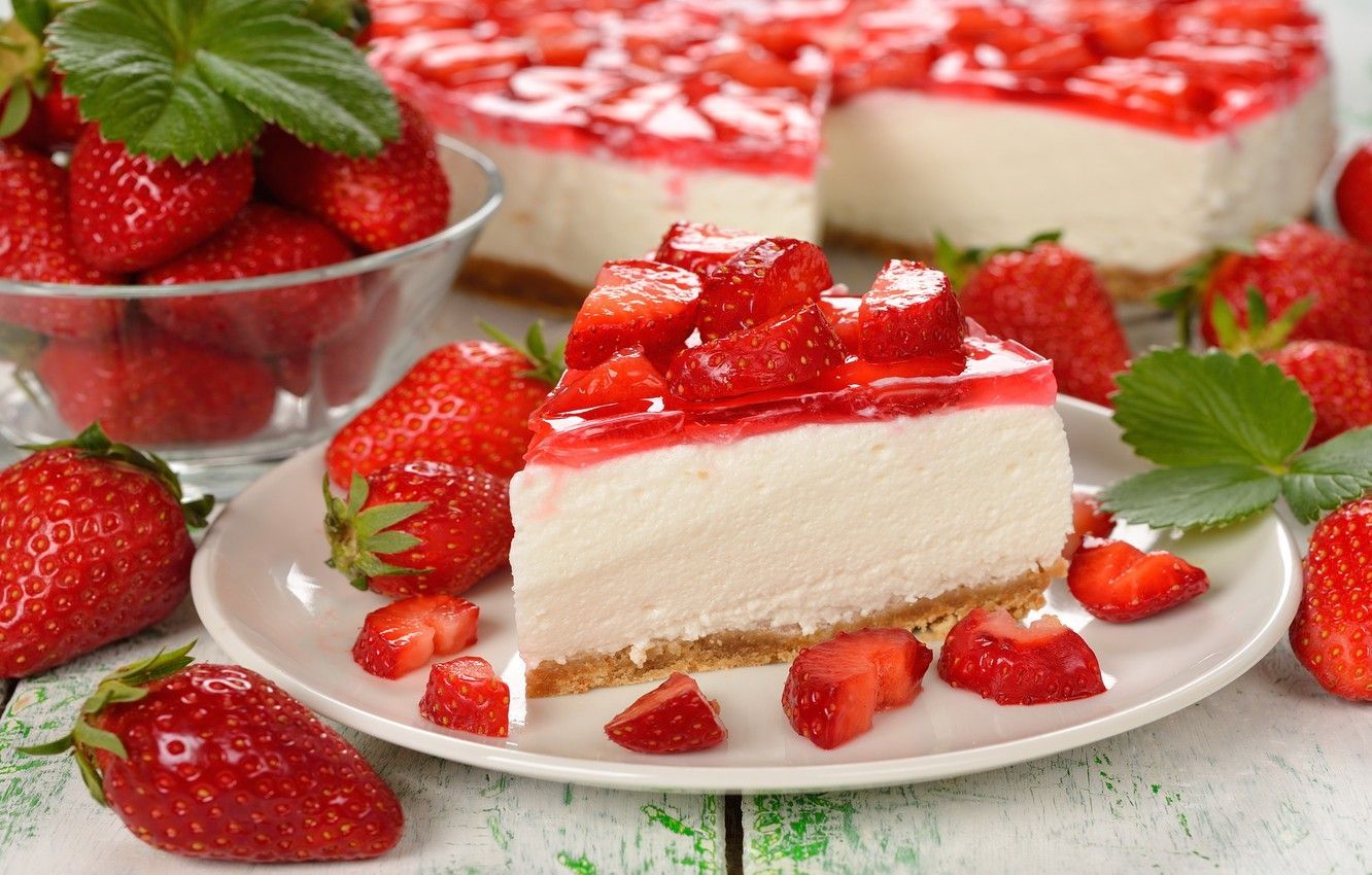 Strawberry Cake Wallpapers - Top Free Strawberry Cake Backgrounds ...