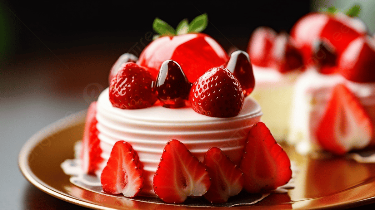 Strawberry Cake Wallpapers - Top Free Strawberry Cake Backgrounds - WallpaperAccess