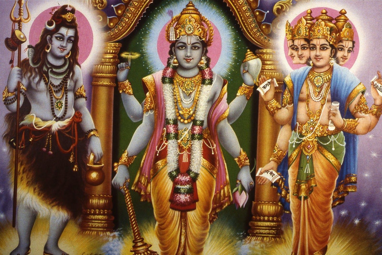 Trimurti Wallpapers - Top Free Trimurti Backgrounds - WallpaperAccess