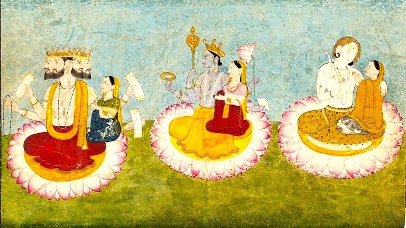 Trimurti Wallpapers - Top Free Trimurti Backgrounds - WallpaperAccess