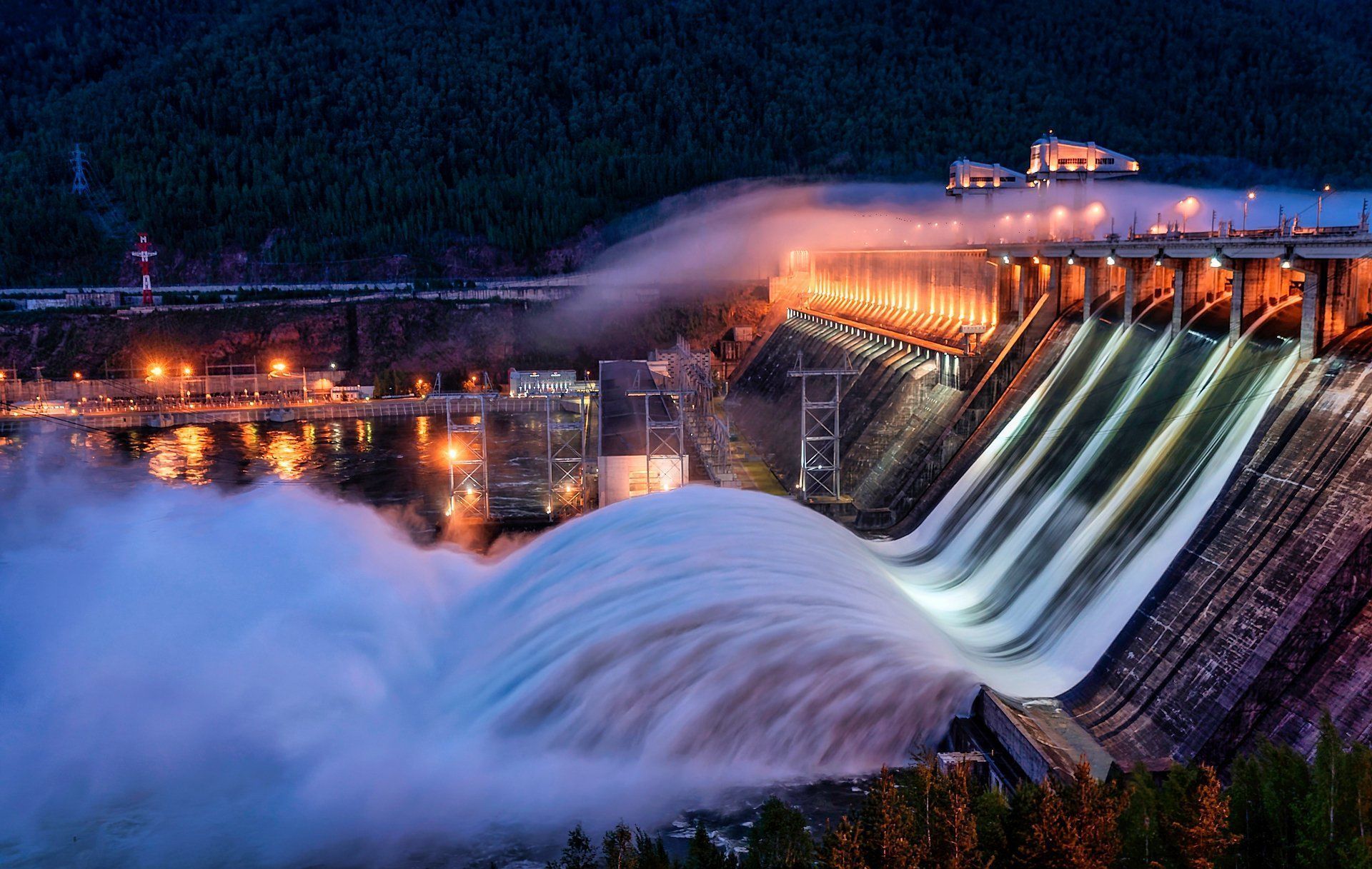 Water Dam Wallpapers - Top Free Water Dam Backgrounds - WallpaperAccess