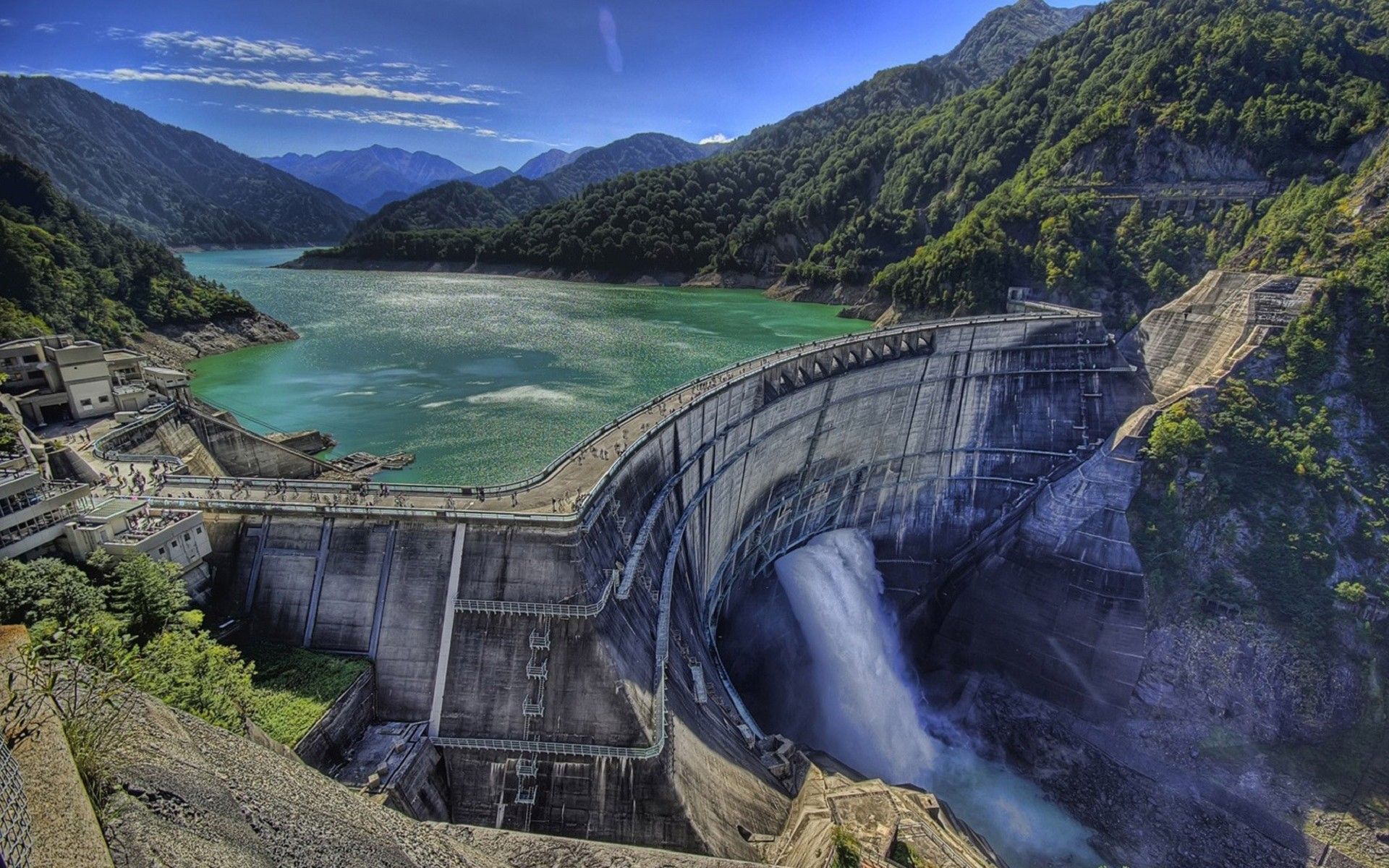 Water Dam Wallpapers - Top Free Water Dam Backgrounds - WallpaperAccess
