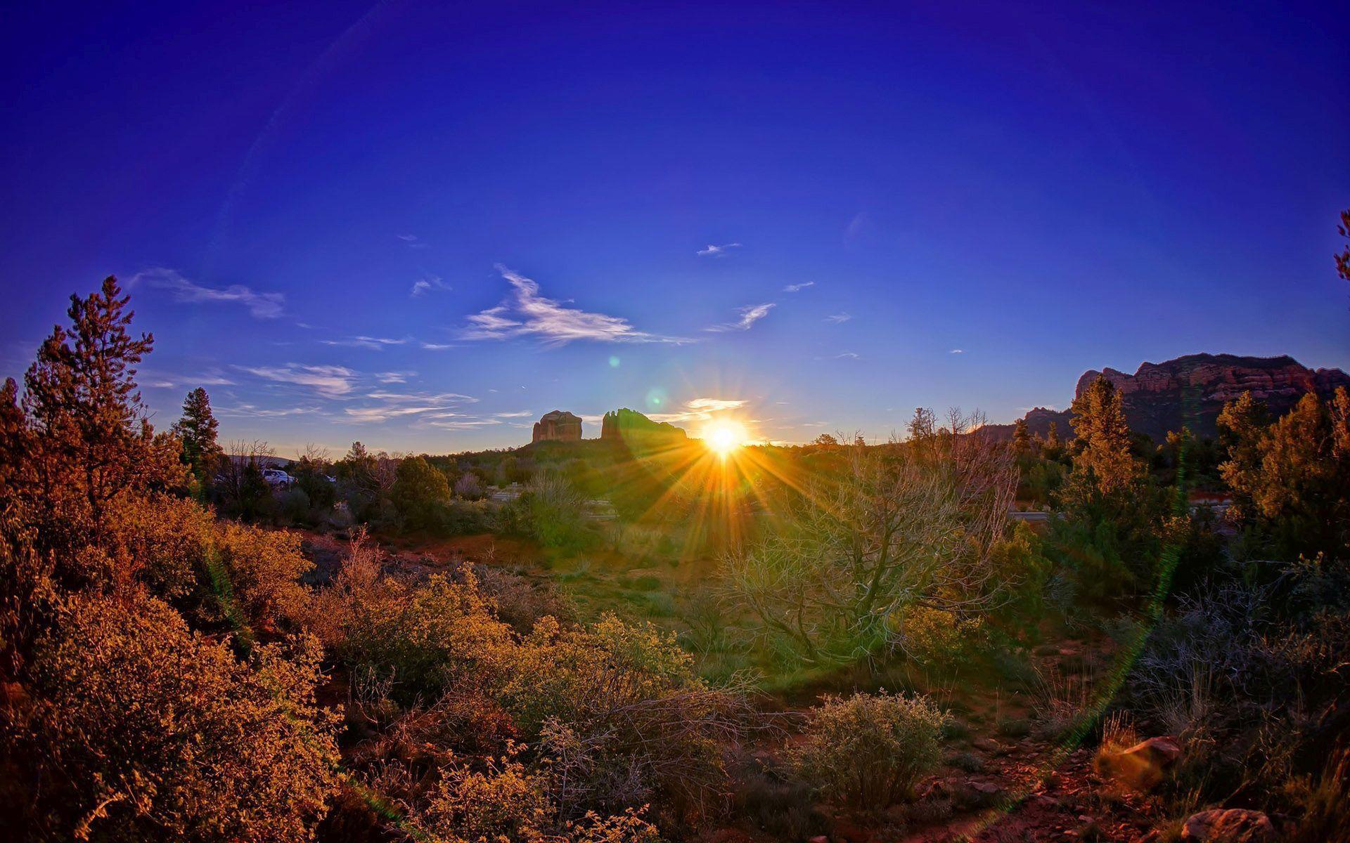 Desert Sunrise Wallpapers - Top Free Desert Sunrise Backgrounds ...