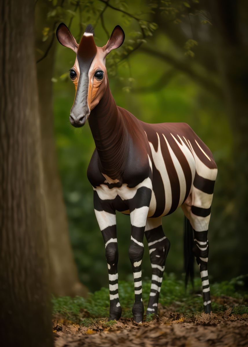 Okapi Wallpapers - Top Free Okapi Backgrounds - WallpaperAccess