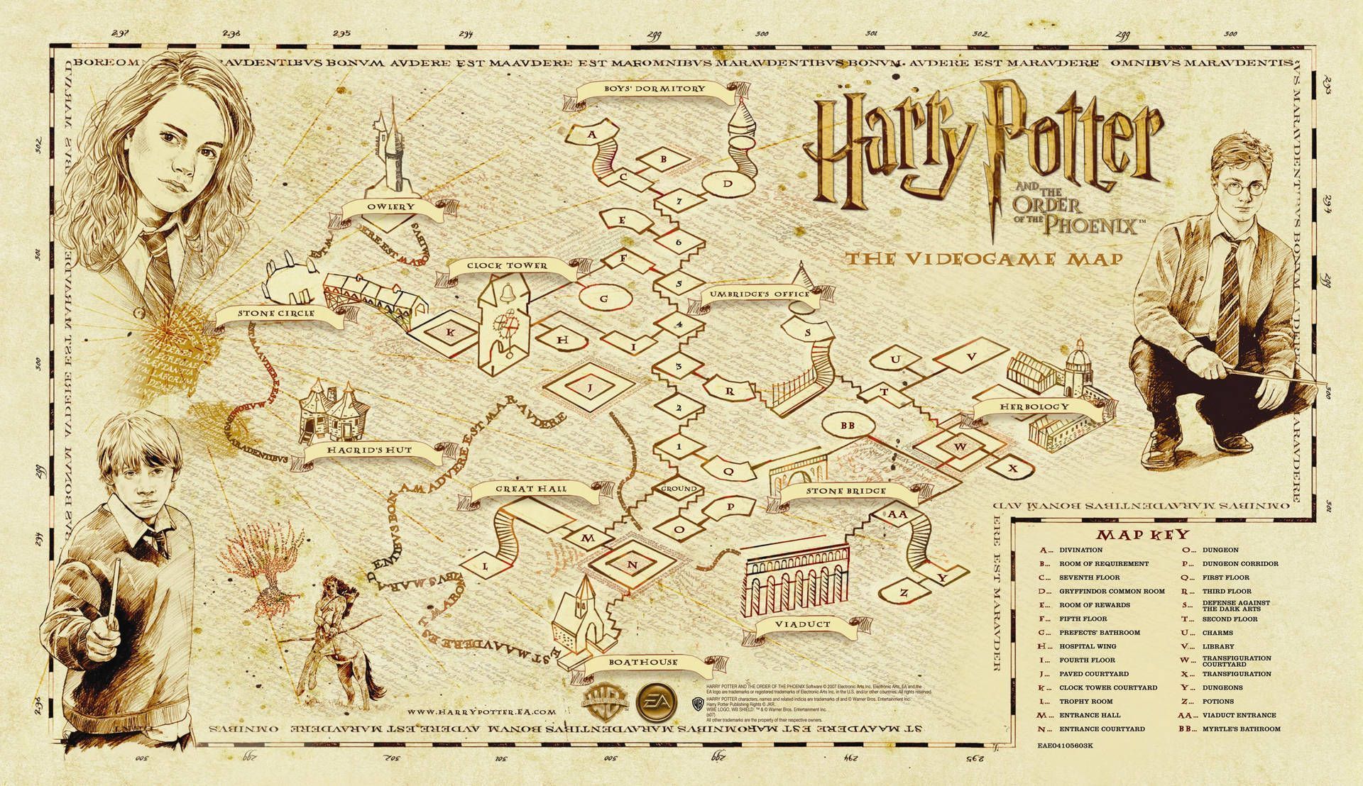 Hogwarts Map Wallpapers - Top Free Hogwarts Map Backgrounds ...