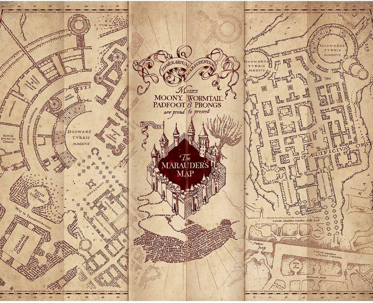 Hogwarts Map Wallpapers - Top Free Hogwarts Map Backgrounds ...