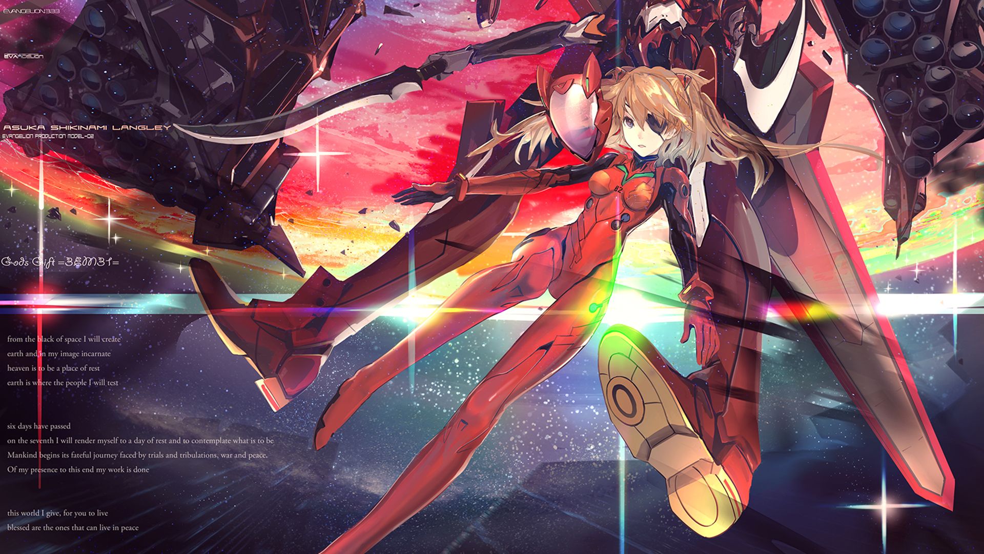 Asuka Evangelion Wallpapers - Top Free Asuka Evangelion Backgrounds ...