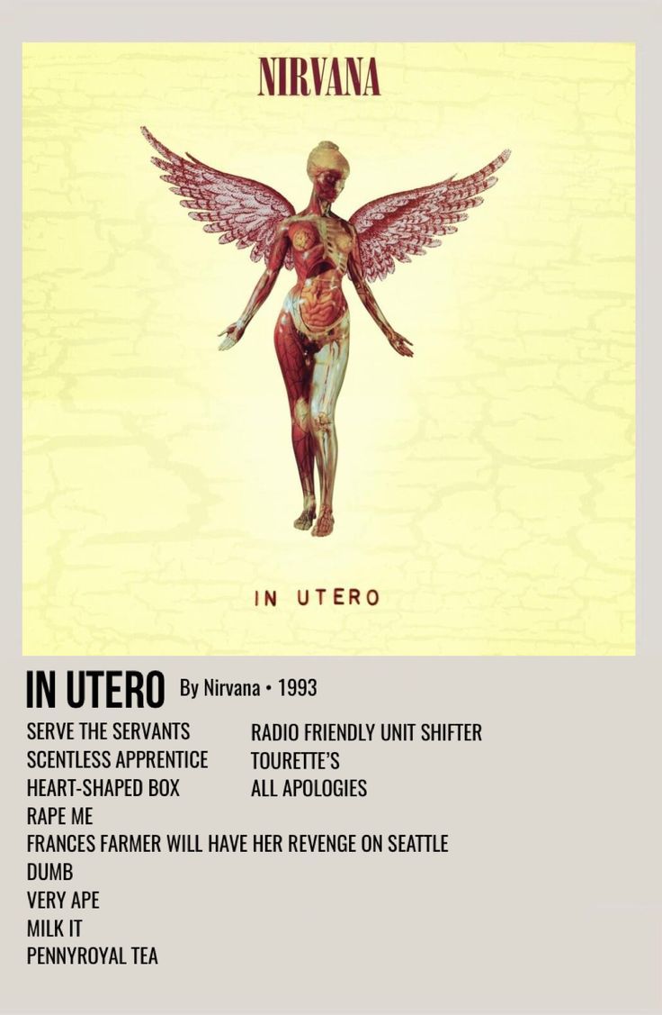 Nirvana In Utero Wallpapers Top Free Nirvana In Utero Backgrounds Wallpaperaccess