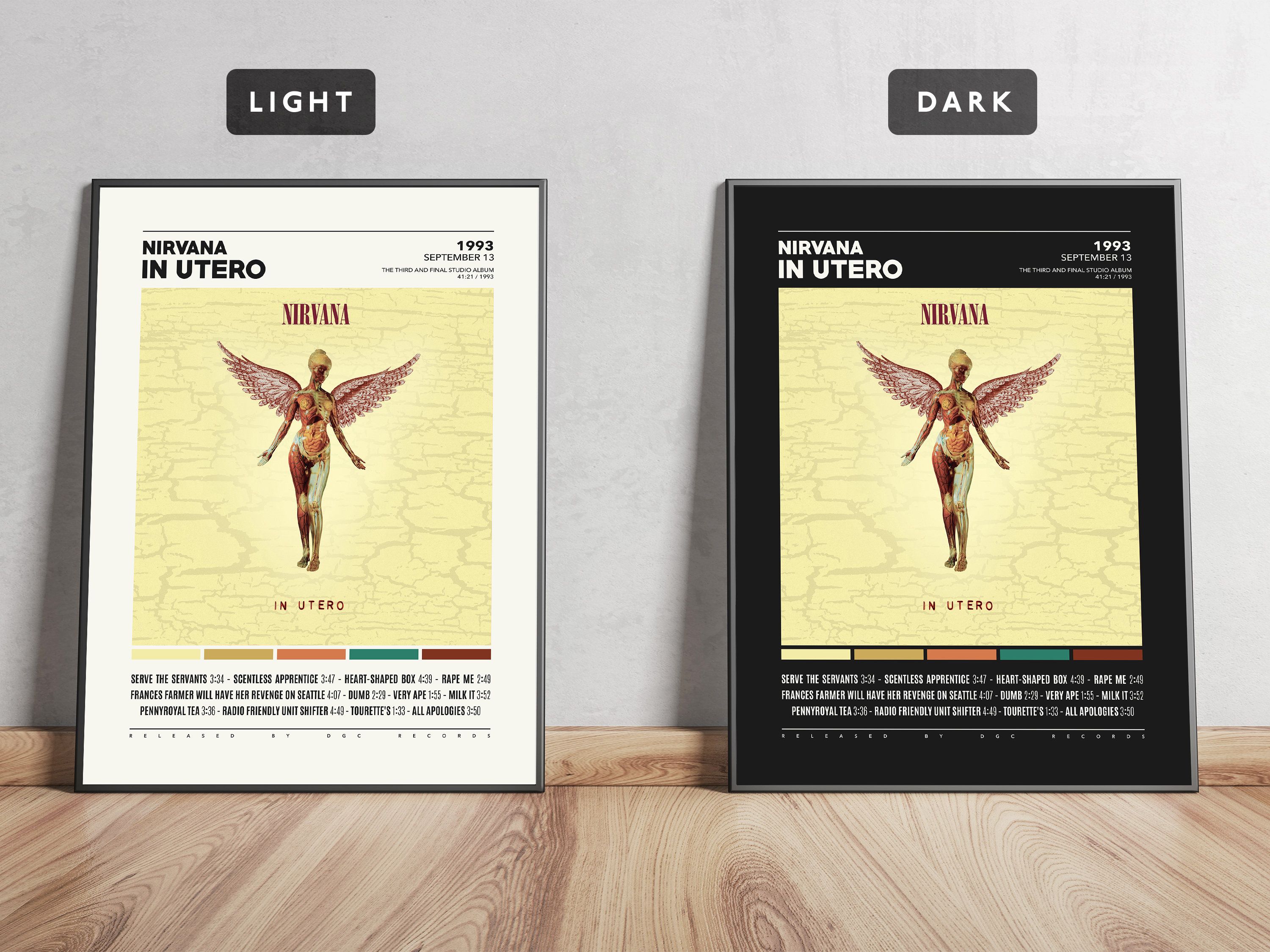 Nirvana In Utero Wallpapers - Top Free Nirvana In Utero Backgrounds ...