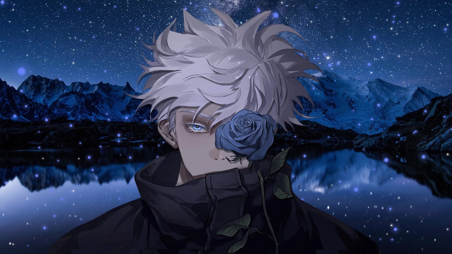 Gojo Blue Wallpapers - Top Free Gojo Blue Backgrounds - WallpaperAccess