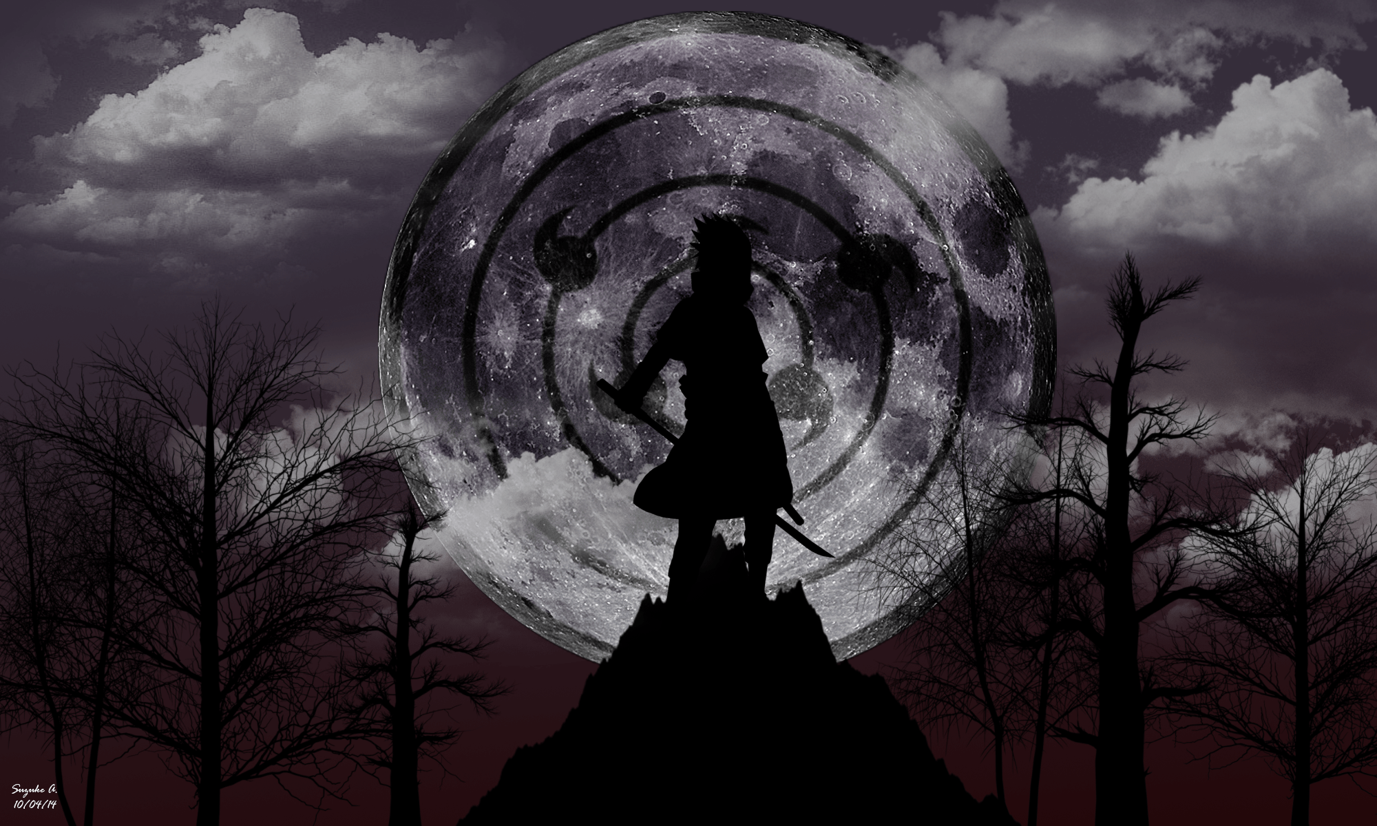 Naruto Moon Wallpapers - Top Free Naruto Moon Backgrounds - WallpaperAccess