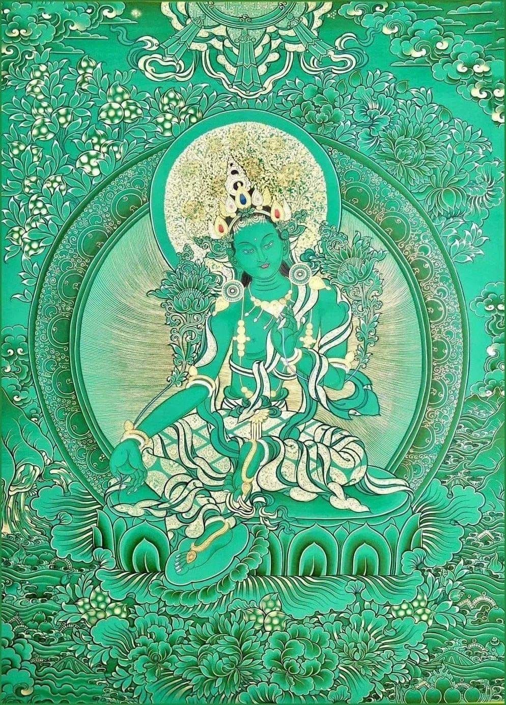 Green Tara Wallpapers - Top Free Green Tara Backgrounds - WallpaperAccess