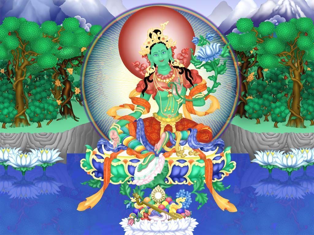 Green Tara Wallpapers - Top Free Green Tara Backgrounds - WallpaperAccess