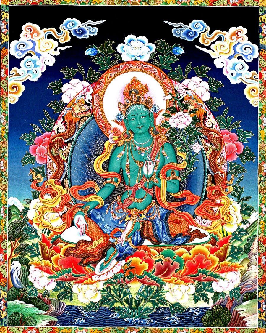 Green Tara Wallpapers - Top Free Green Tara Backgrounds - WallpaperAccess