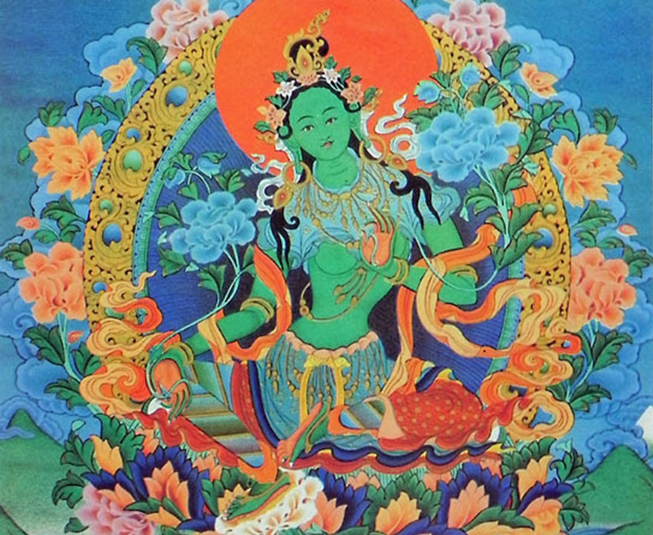Green Tara Wallpapers - Top Free Green Tara Backgrounds - WallpaperAccess