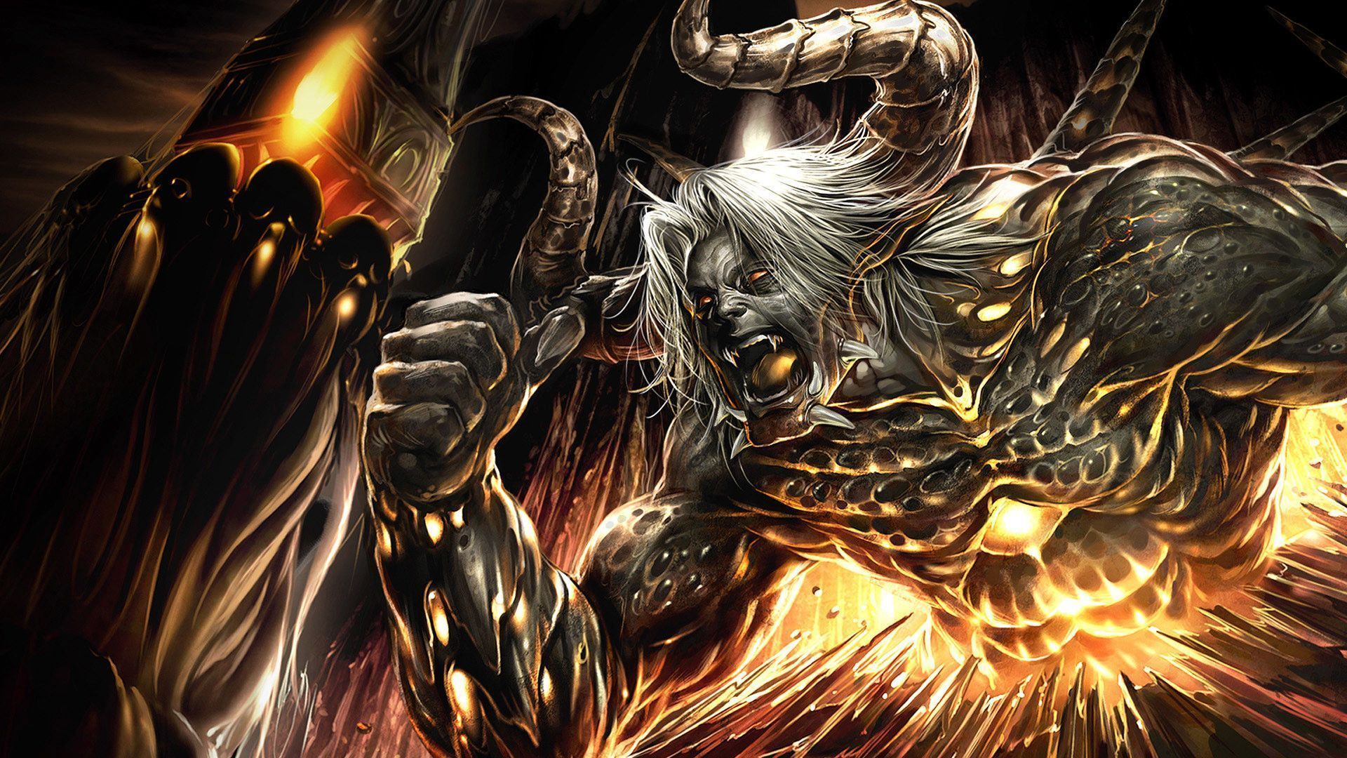 Demon Back Wallpapers - Top Free Demon Back Backgrounds - WallpaperAccess