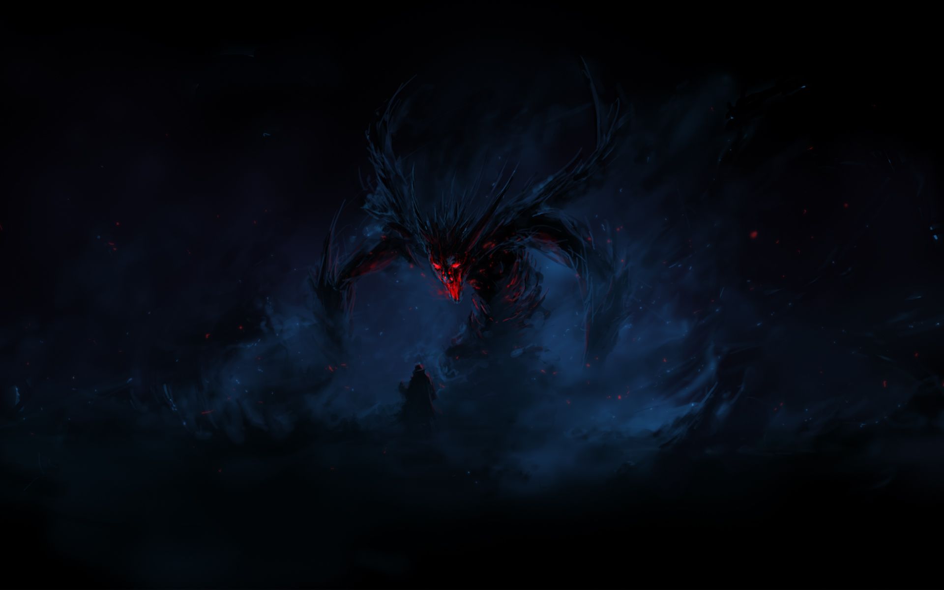 Demon Back Wallpapers - Top Free Demon Back Backgrounds - WallpaperAccess