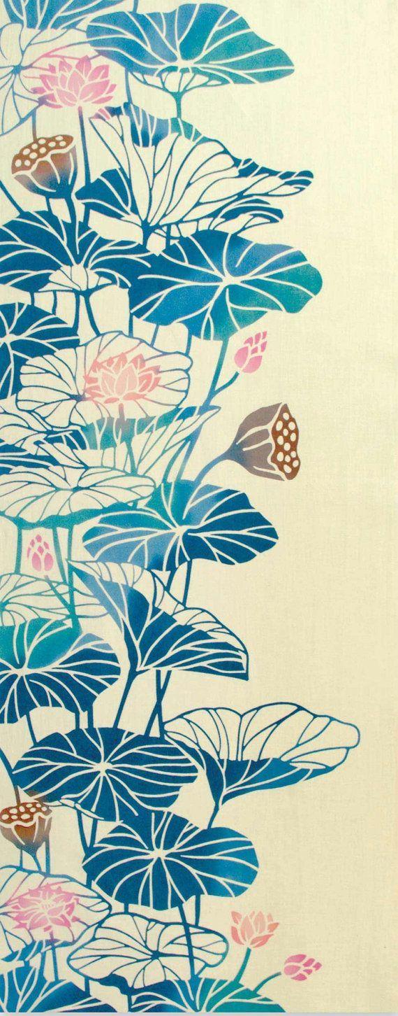 Japanese Lotus Art Wallpapers - Top Free Japanese Lotus Art Backgrounds ...