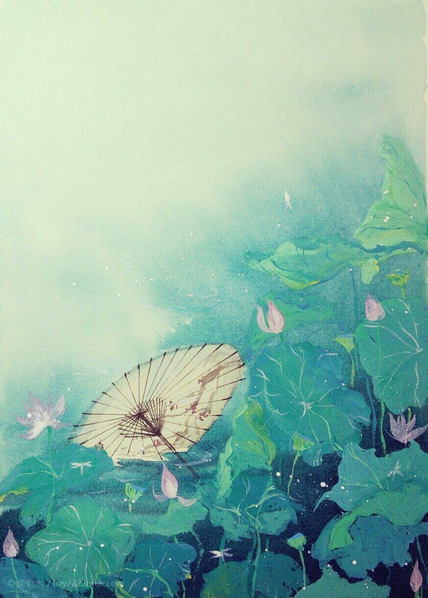 Japanese Lotus Art Wallpapers - Top Free Japanese Lotus Art Backgrounds ...