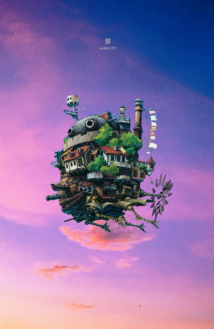 Howl's Moving Castle iPhone Wallpapers - Top Free Howl's Moving Castle ...