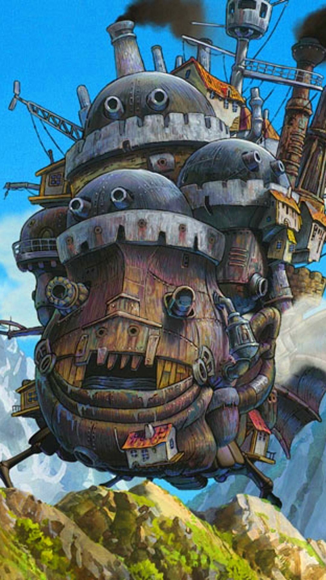 Howl's Moving Castle iPhone Wallpapers - Top Free Howl's Moving Castle ...