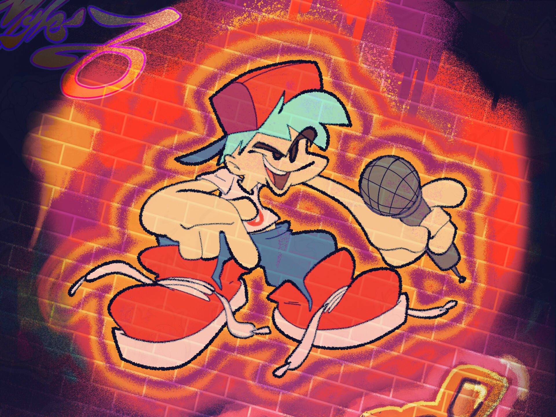 Fnf Boyfriend Wallpapers - Top Free Fnf Boyfriend Backgrounds - WallpaperAccess