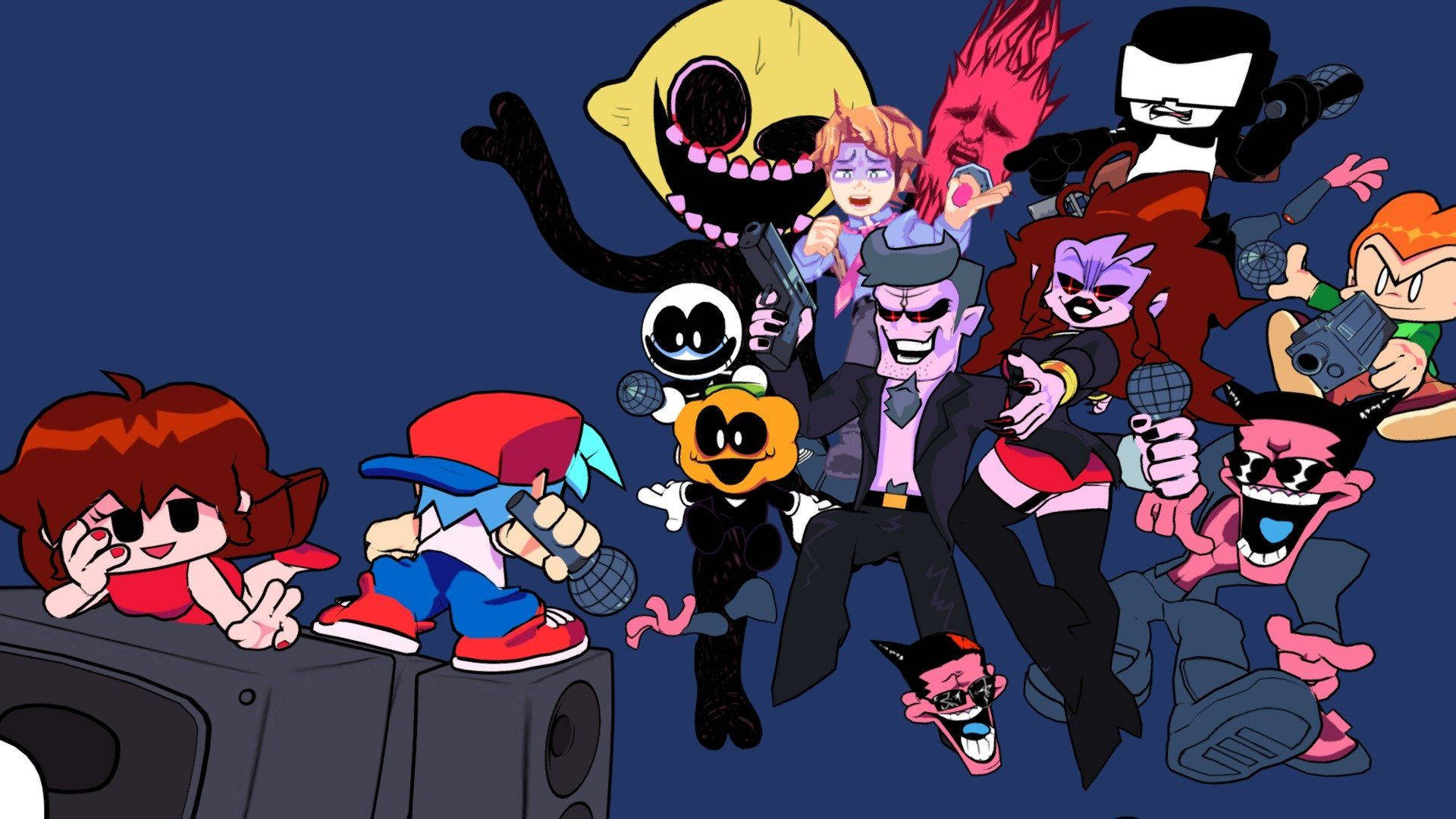 Fnf Boyfriend Wallpapers - Top Free Fnf Boyfriend Backgrounds - WallpaperAccess