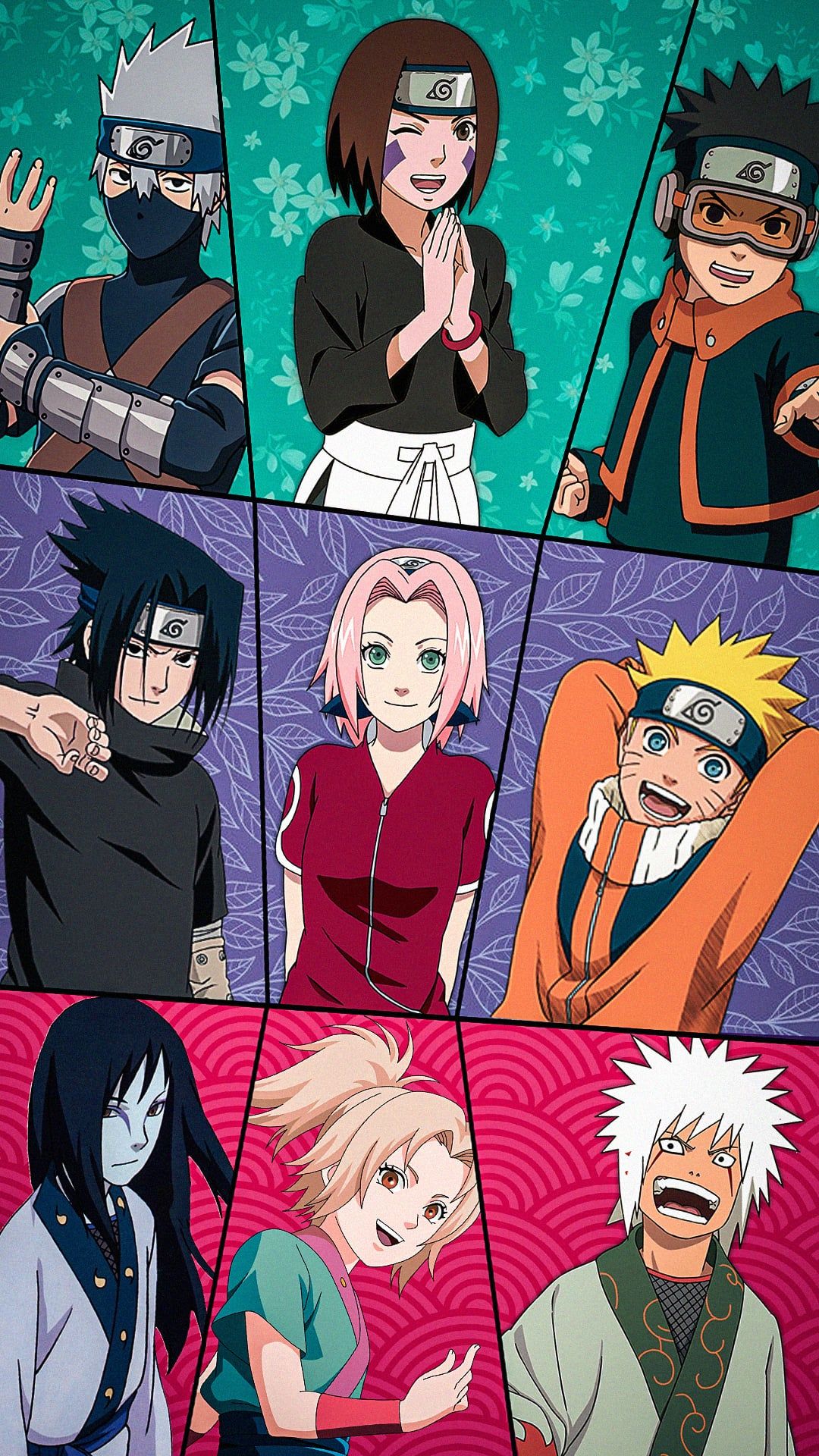 Naruto Squad Wallpapers - Top Free Naruto Squad Backgrounds - WallpaperAccess