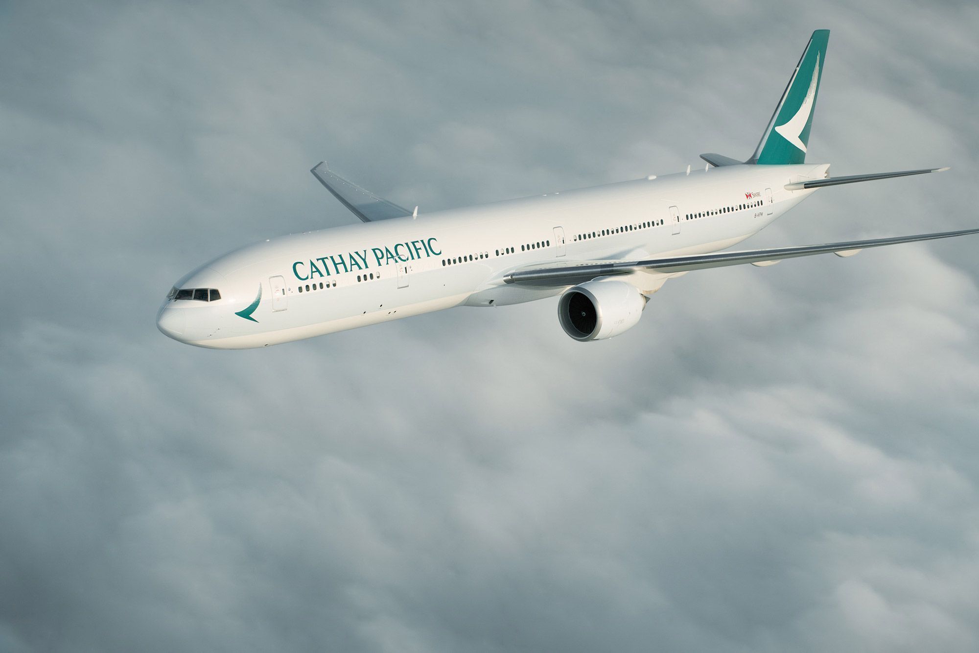 Wallpaper Cathay Pacific 777