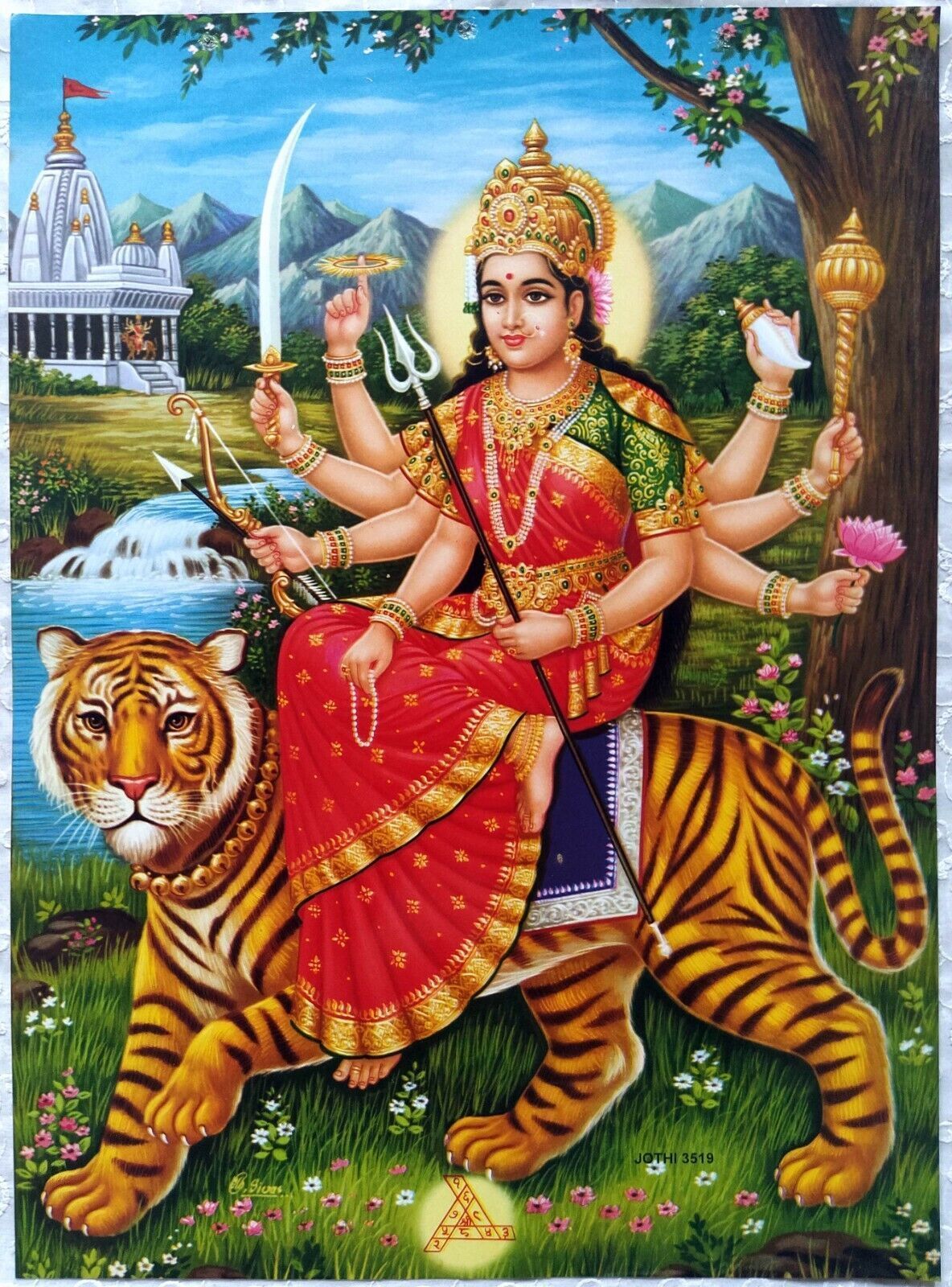 Sherawali Mata Wallpapers - Top Free Sherawali Mata Backgrounds ...