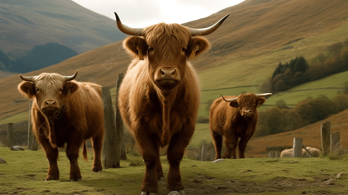 Highland Cattle Wallpapers - Top Free Highland Cattle Backgrounds - WallpaperAccess