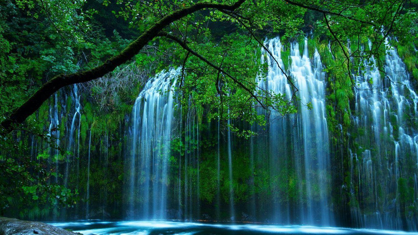 Japanese Waterfall Wallpapers - Top Free Japanese Waterfall Backgrounds ...