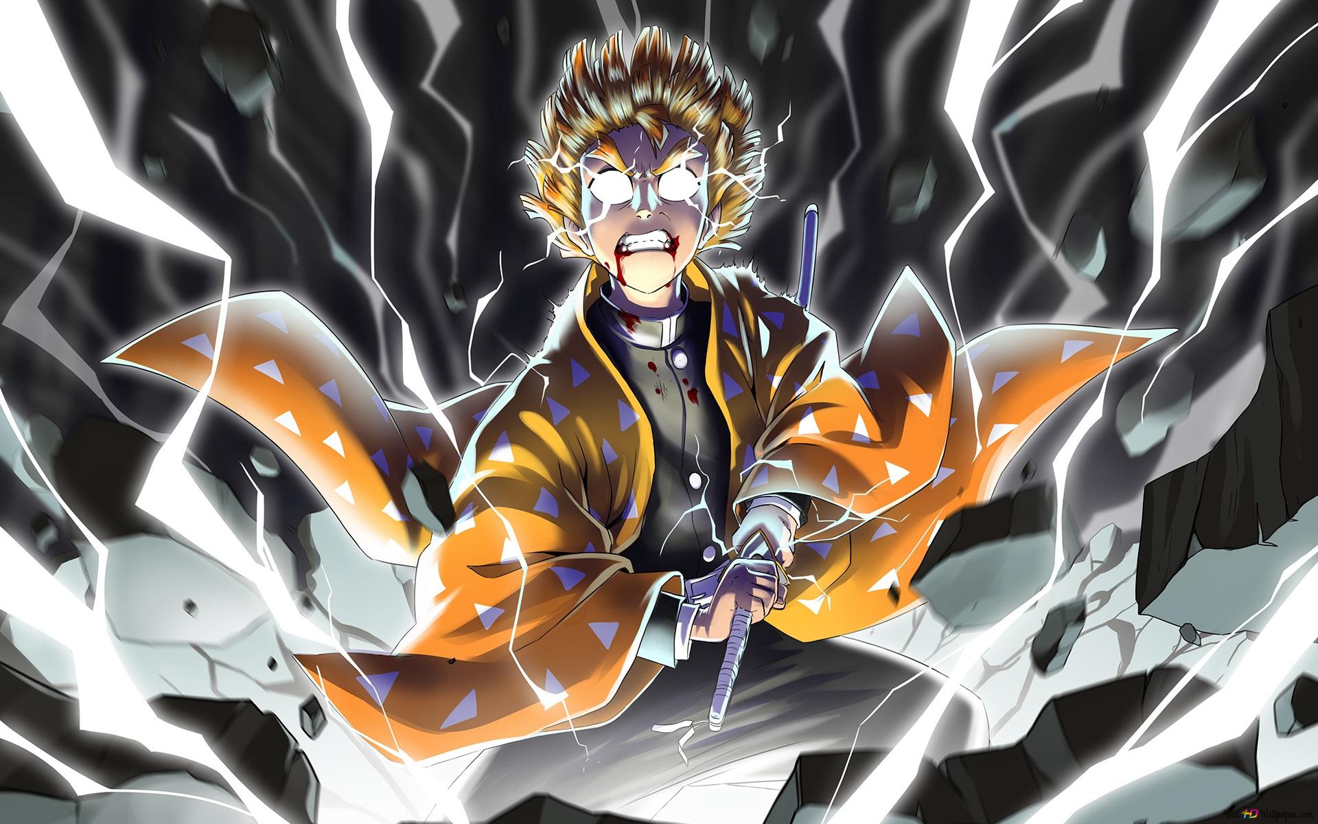 Thunder Breathing Wallpapers - Top Free Thunder Breathing Backgrounds ...