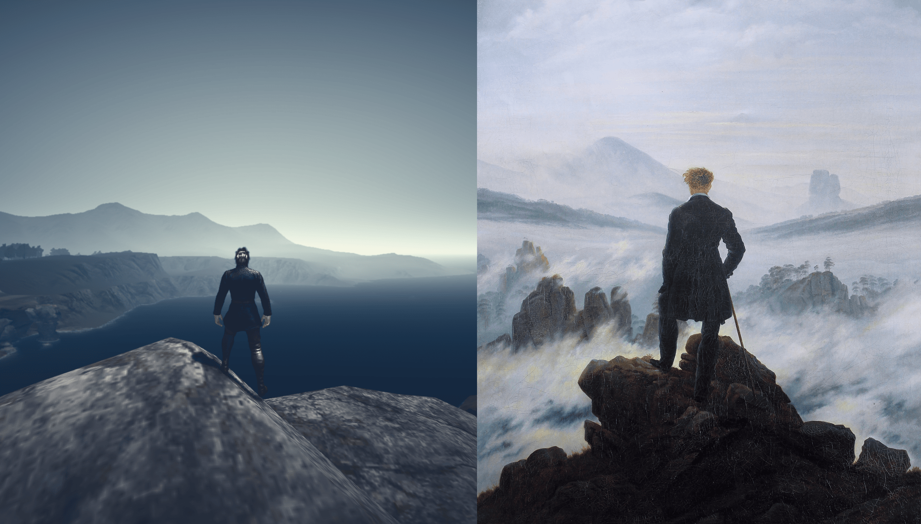 Wanderer Above The Sea of Fog Wallpapers - Top Free Wanderer Above The ...