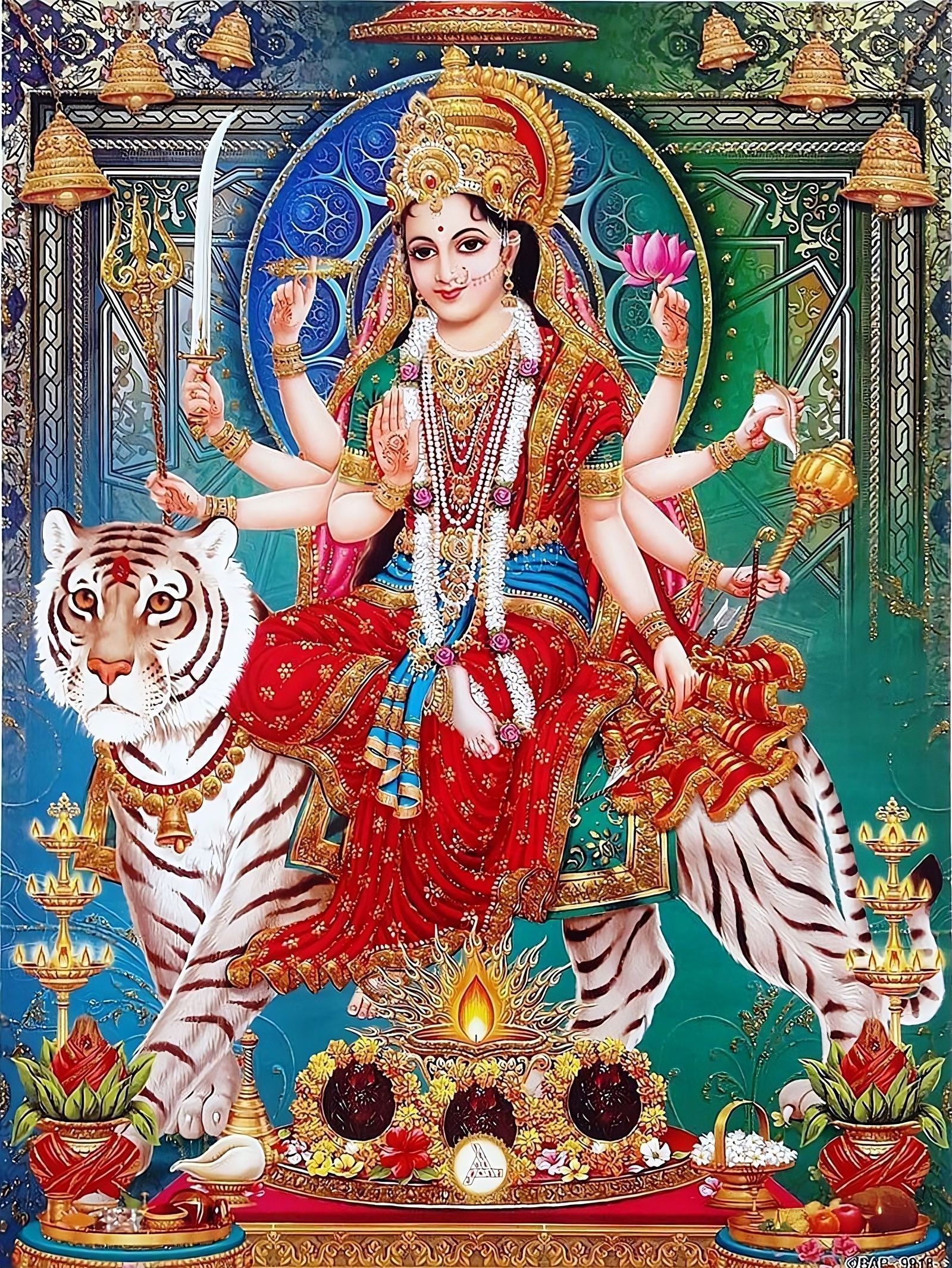 Mata Vaishno Devi Wallpapers - Top Free Mata Vaishno Devi Backgrounds ...