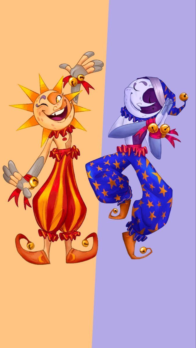 Sun and Moon FNAF Wallpapers - Top Free Sun and Moon FNAF Backgrounds ...