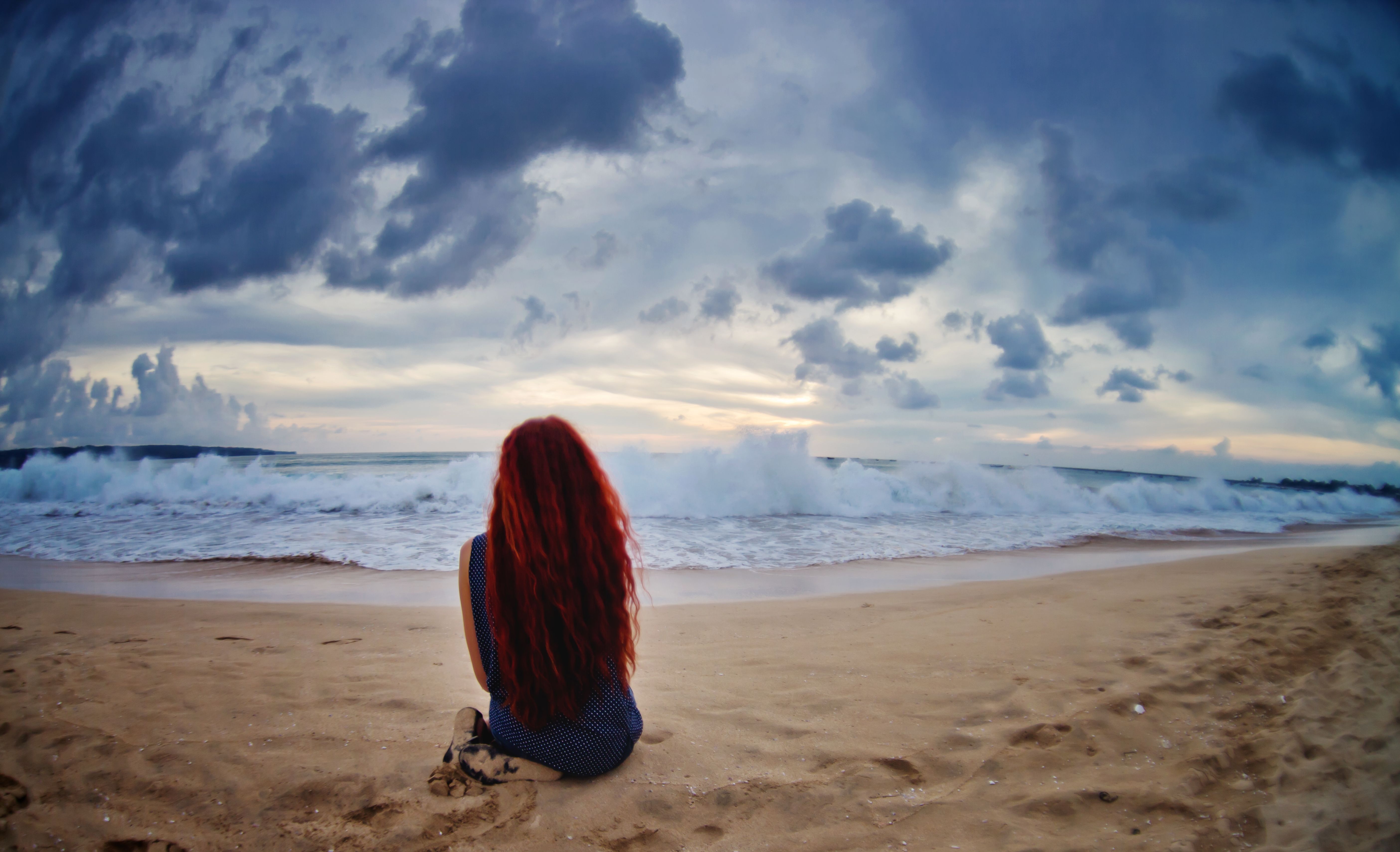 Girl On Beach Wallpapers - Top Free Girl On Beach Backgrounds ...