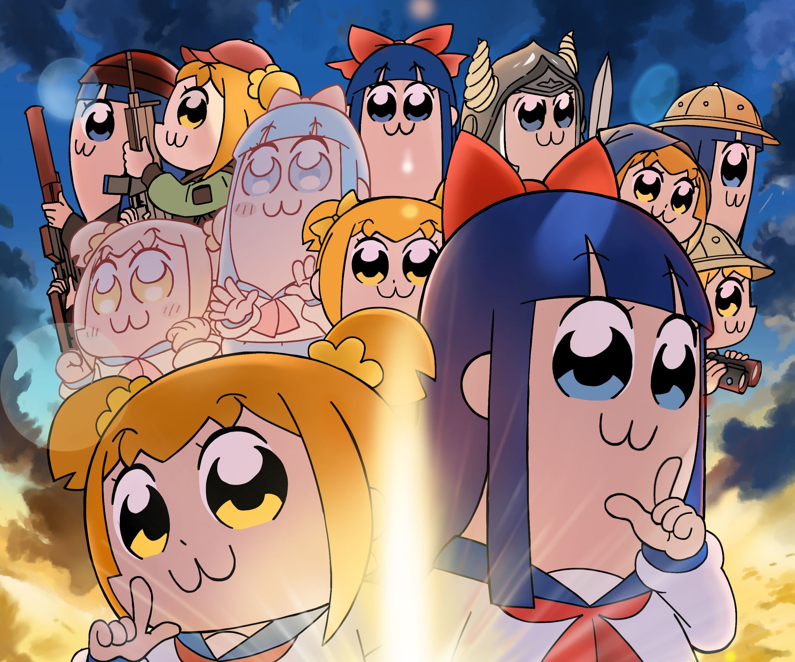 Pop Team Epic Wallpapers - Top Free Pop Team Epic Backgrounds ...
