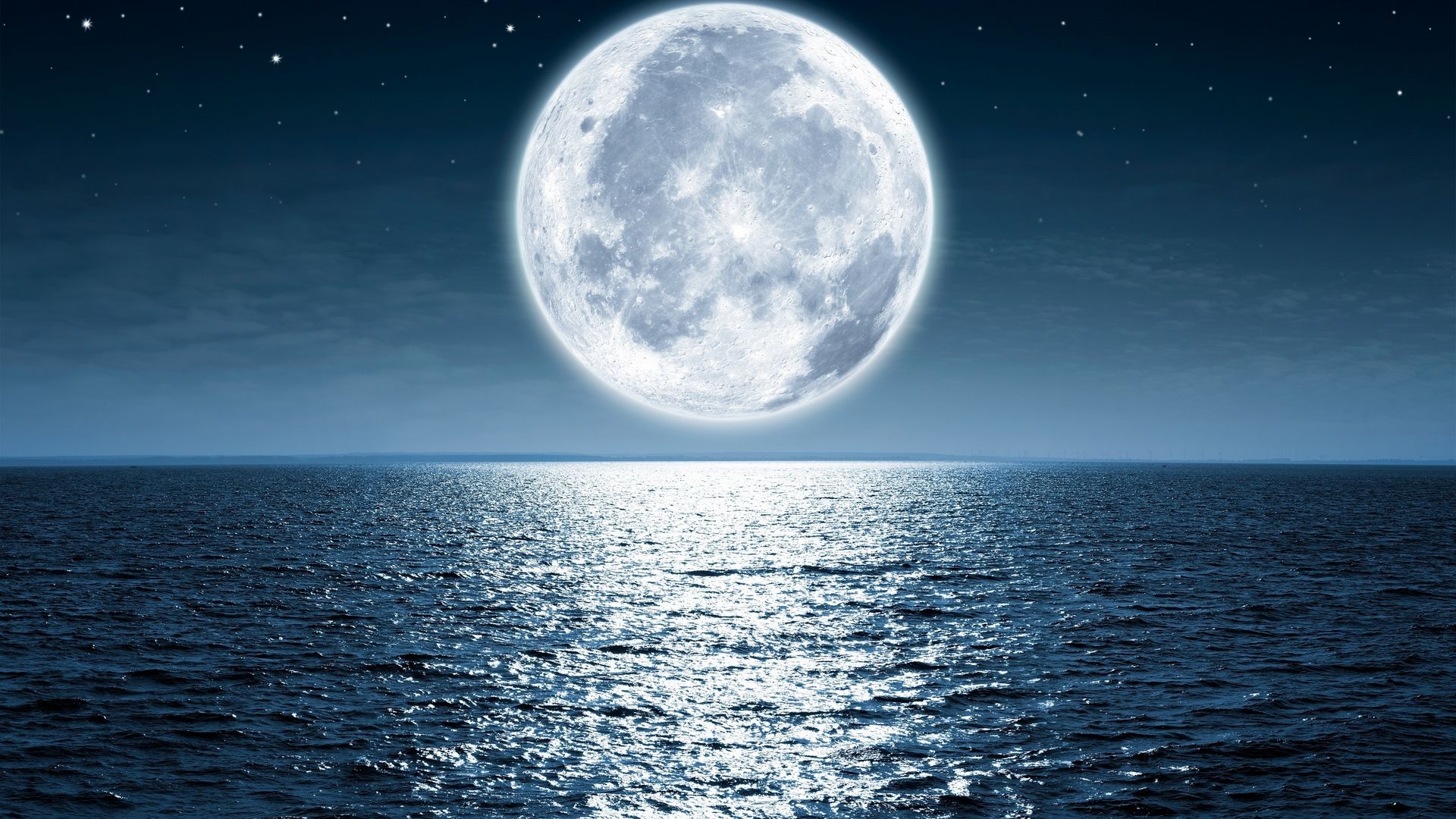 Moon Water Wallpapers - Top Free Moon Water Backgrounds - WallpaperAccess