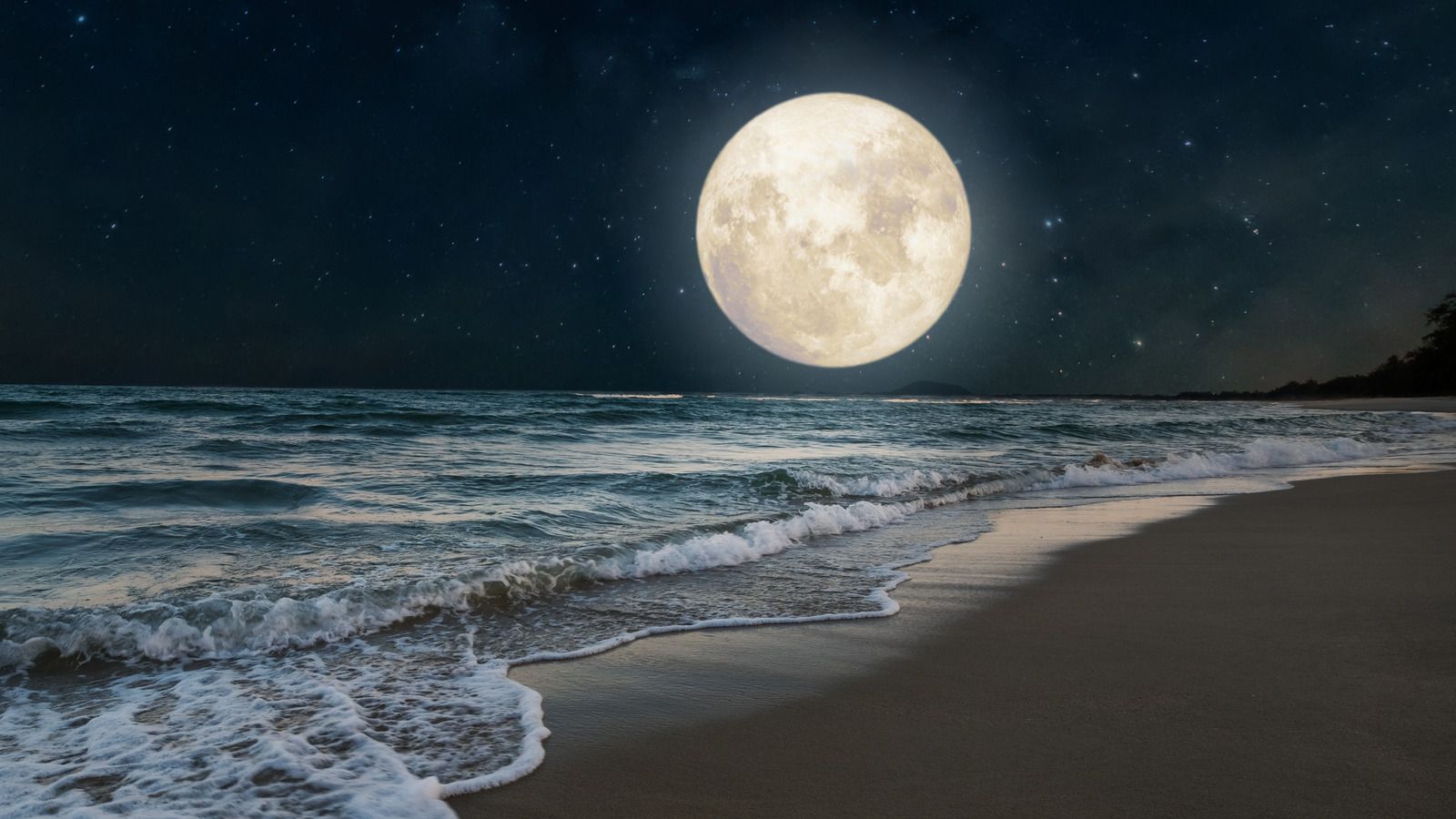 Moon Water Wallpapers - Top Free Moon Water Backgrounds - WallpaperAccess