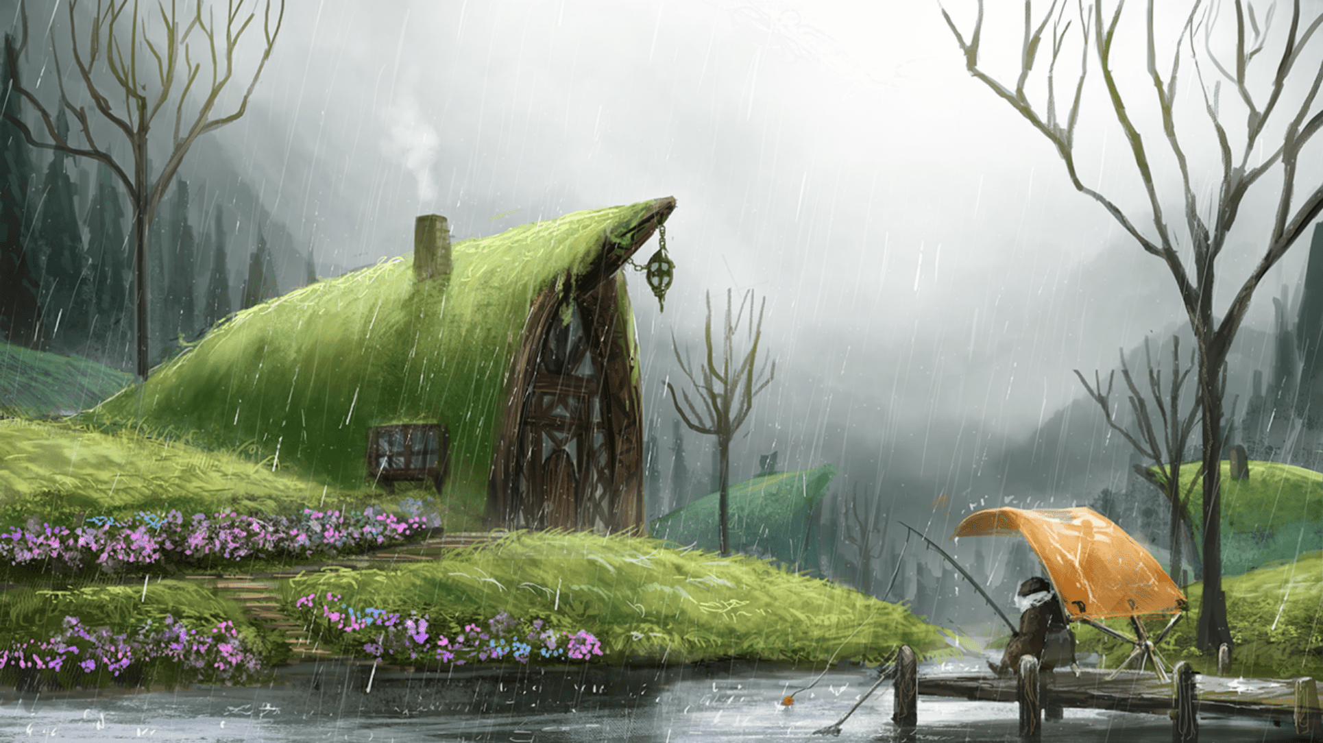 Rain House Wallpapers - Top Free Rain House Backgrounds - WallpaperAccess