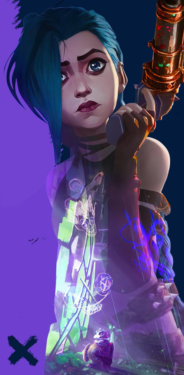 Jinx iPhone Wallpapers - Top Free Jinx iPhone Backgrounds - WallpaperAccess