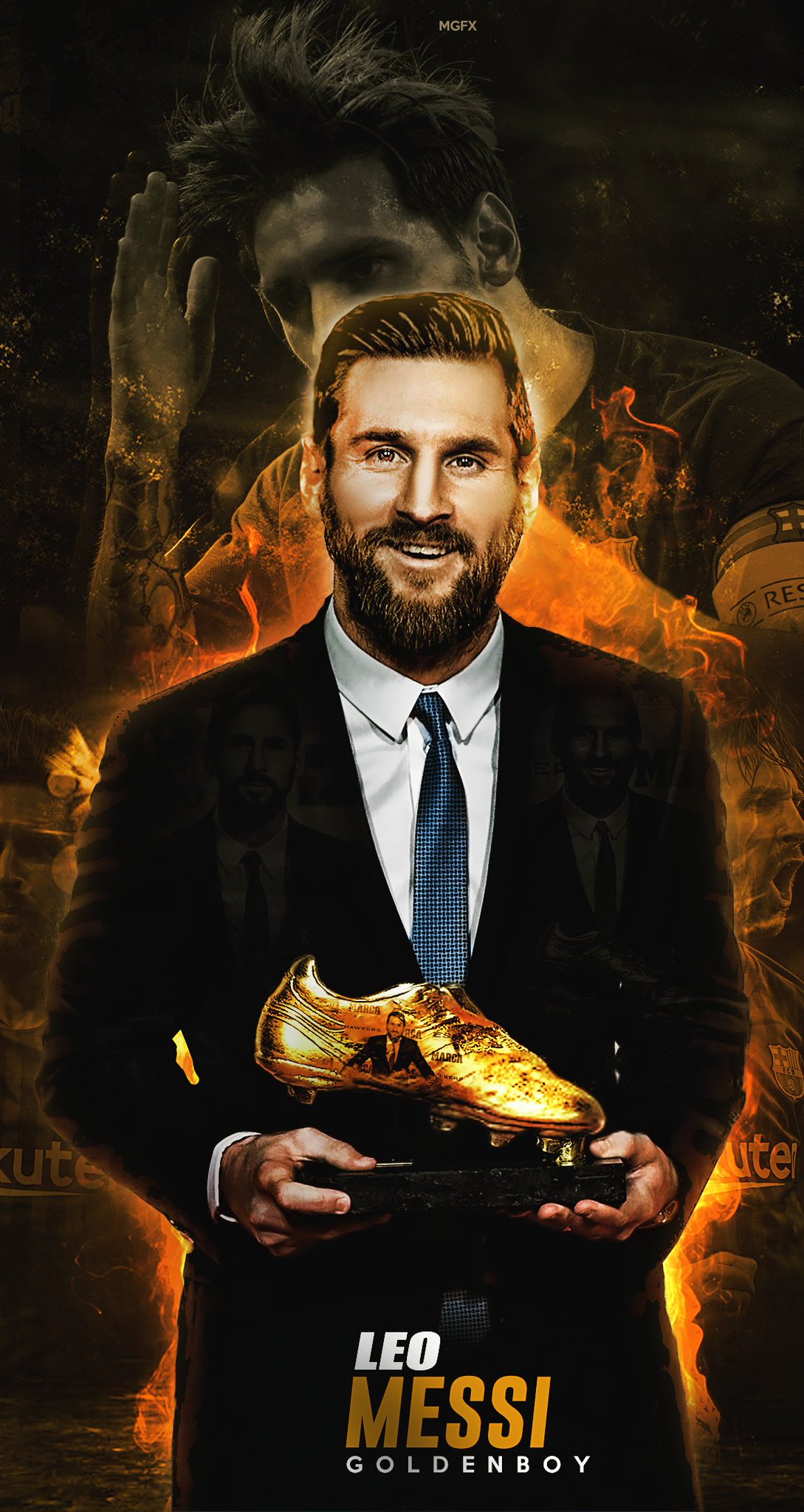 Leo Messi Golden Ball Wallpapers - Top Free Leo Messi Golden Ball ...