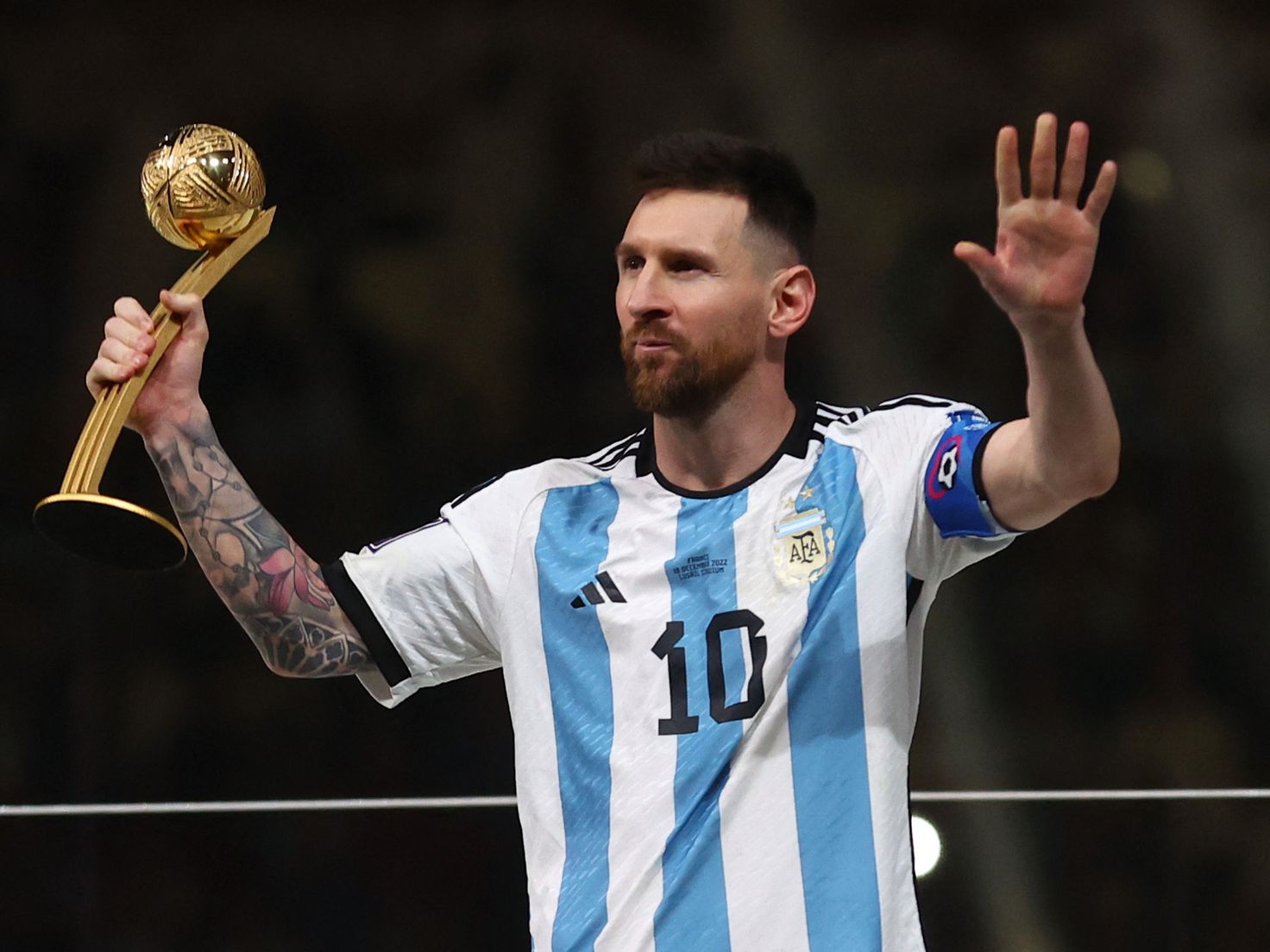 Leo Messi Golden Ball Wallpapers - Top Free Leo Messi Golden Ball ...