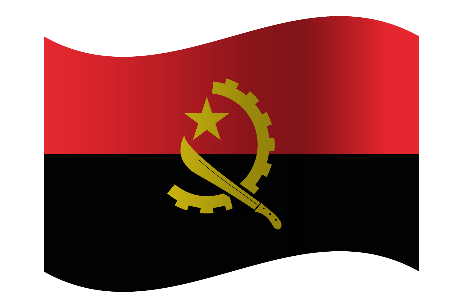 Angola Flag Wallpapers - Top Free Angola Flag Backgrounds - WallpaperAccess